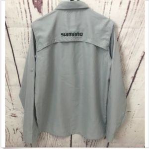 Shimano | Shirts | Shimano Button Front Fishing Shirt Mens | Poshmark